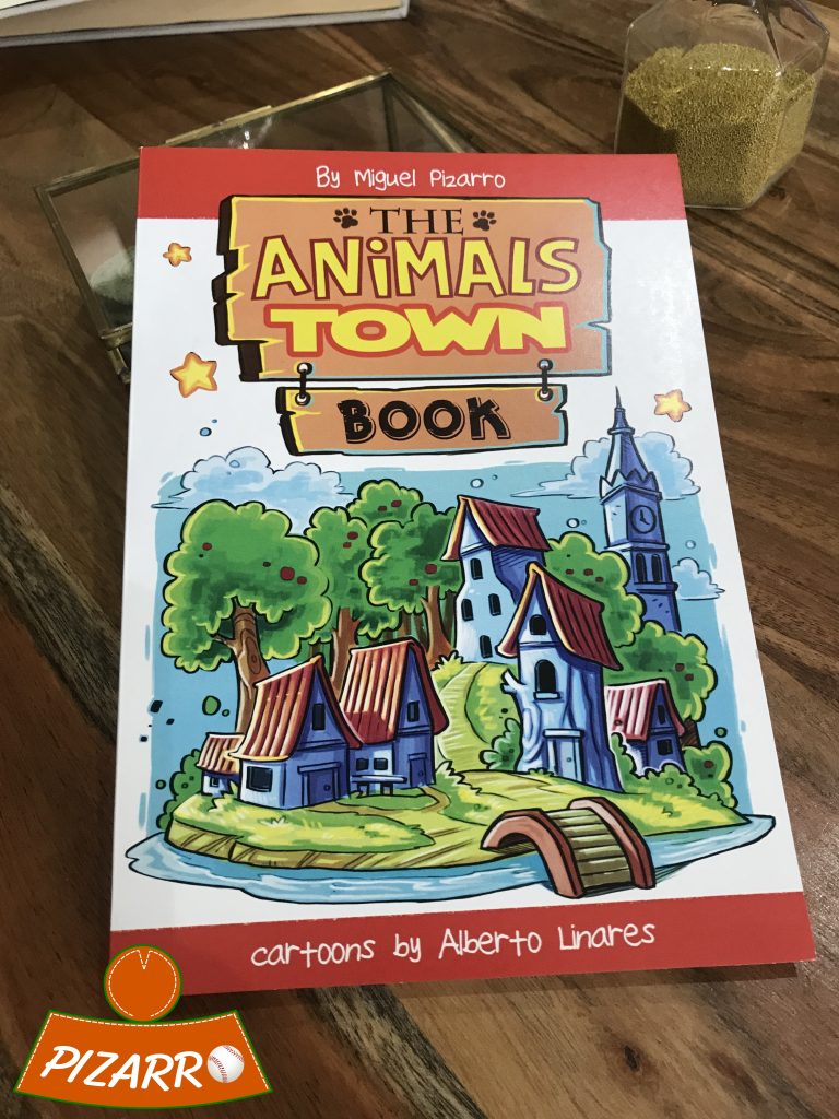 COLORING BOOK «THE ANIMAL TOWN» By Miguel Pizarro – elchopcup